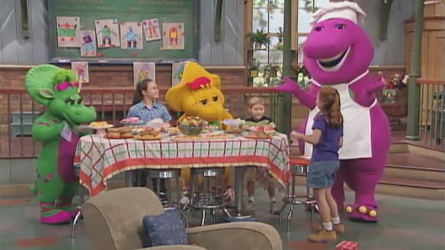 Watch Barney & Friends S08:E815 - Squares, Squares Everywhere - Free TV ...
