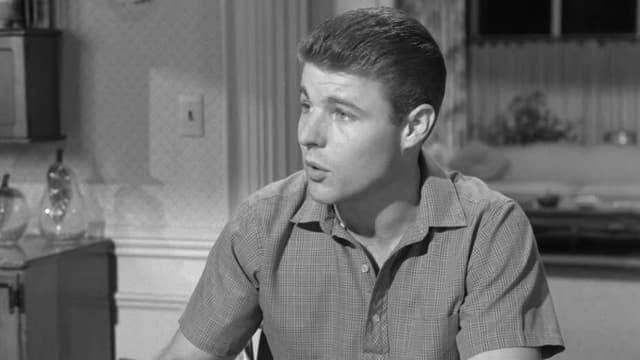 Watch The Adventures of Ozzie and Harriet S09:E01 - The Fraternity Junk ...