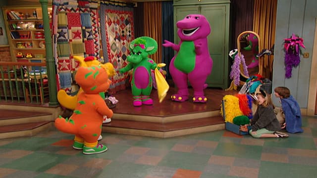 Watch Barney & Friends S11:E1113 - Guess Who? / Sweet Treats - Free TV ...
