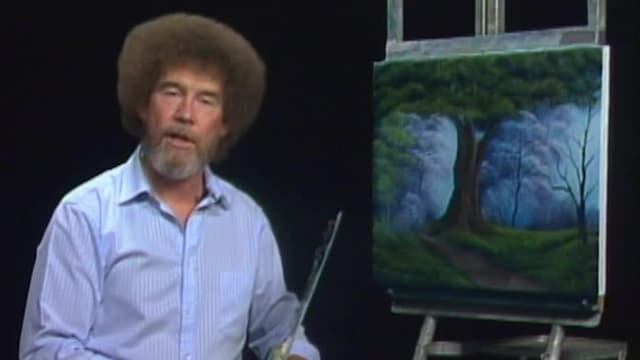 Watch The Joy of Painting With Bob Ross S20:E08 - The Old Oak Tree ...