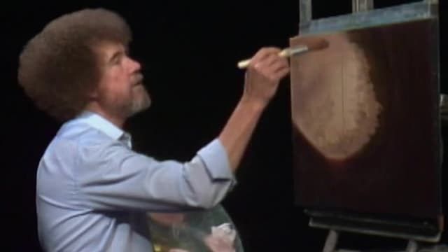 Watch The Joy of Painting With Bob Ross S18:E07 - Golden Morning Mist ...