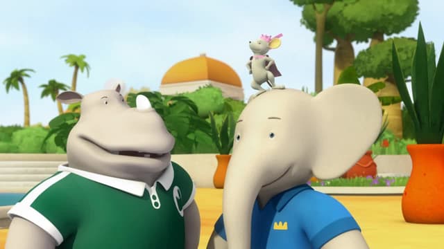 Watch Babar and the Adventures of Badou S02:E17 - Ruby Rumpus / Dandy ...